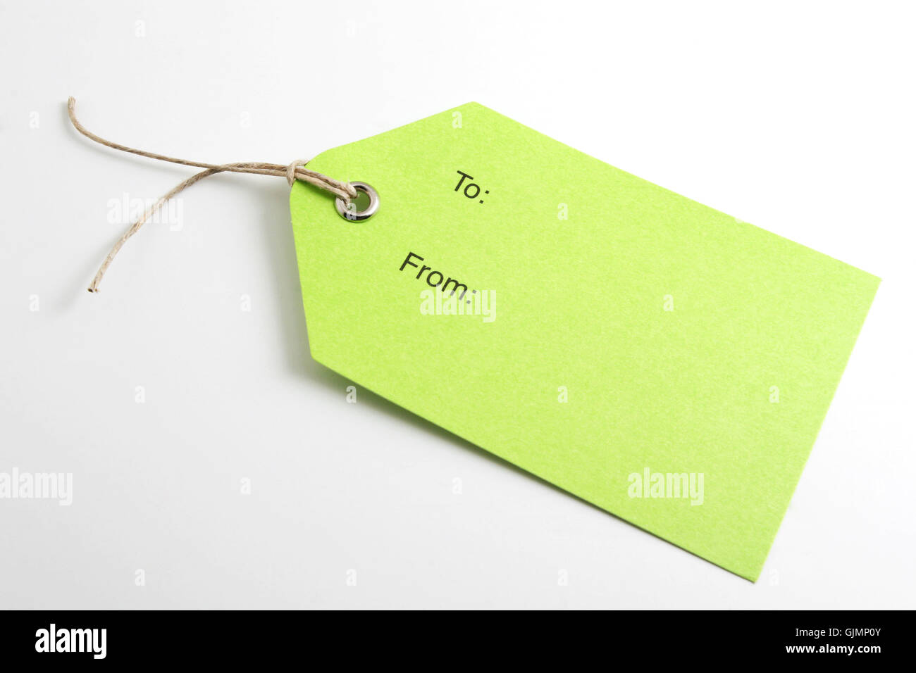 gift empty label Stock Photo - Alamy