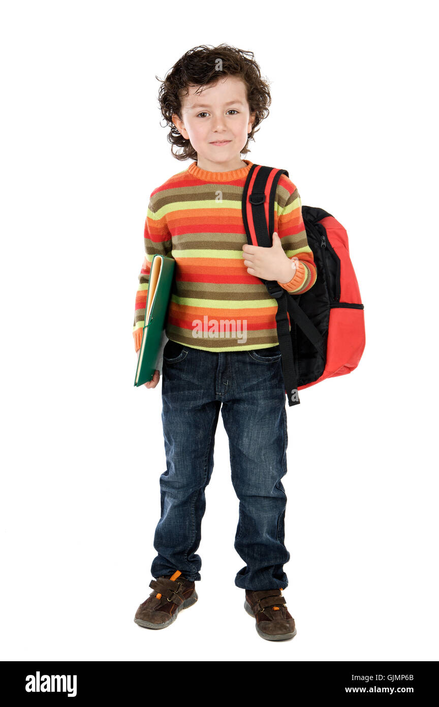 School delighted student Cut Out Stock Images & Pictures - Alamy