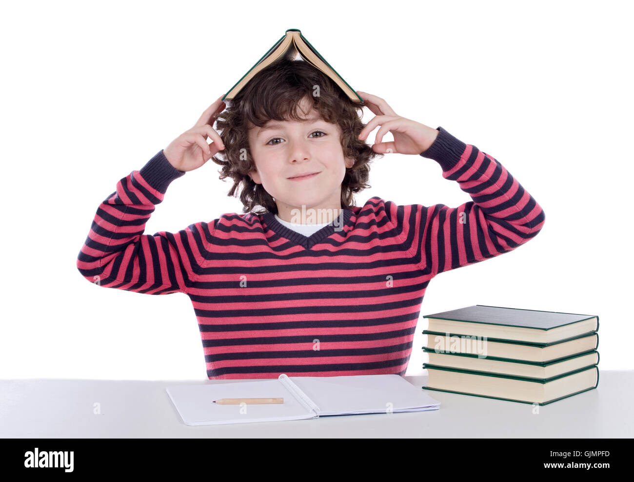 student adorable boy Stock Photo - Alamy