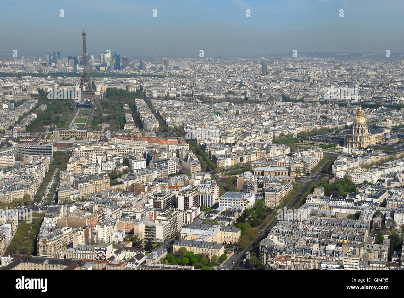 Paris overview city hi-res stock photography and images - Alamy