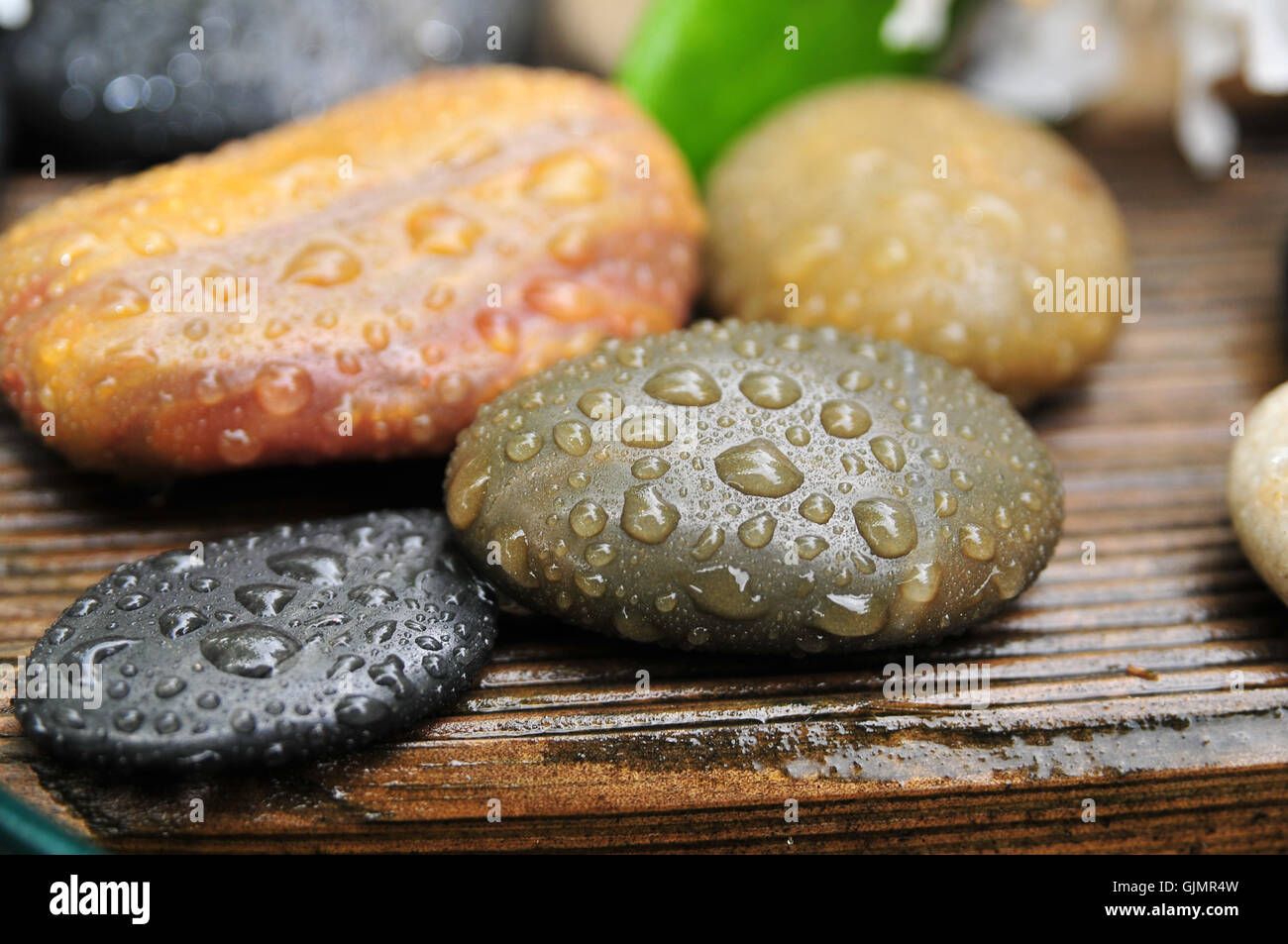 wood wellness water drop Stock Photo - Alamy