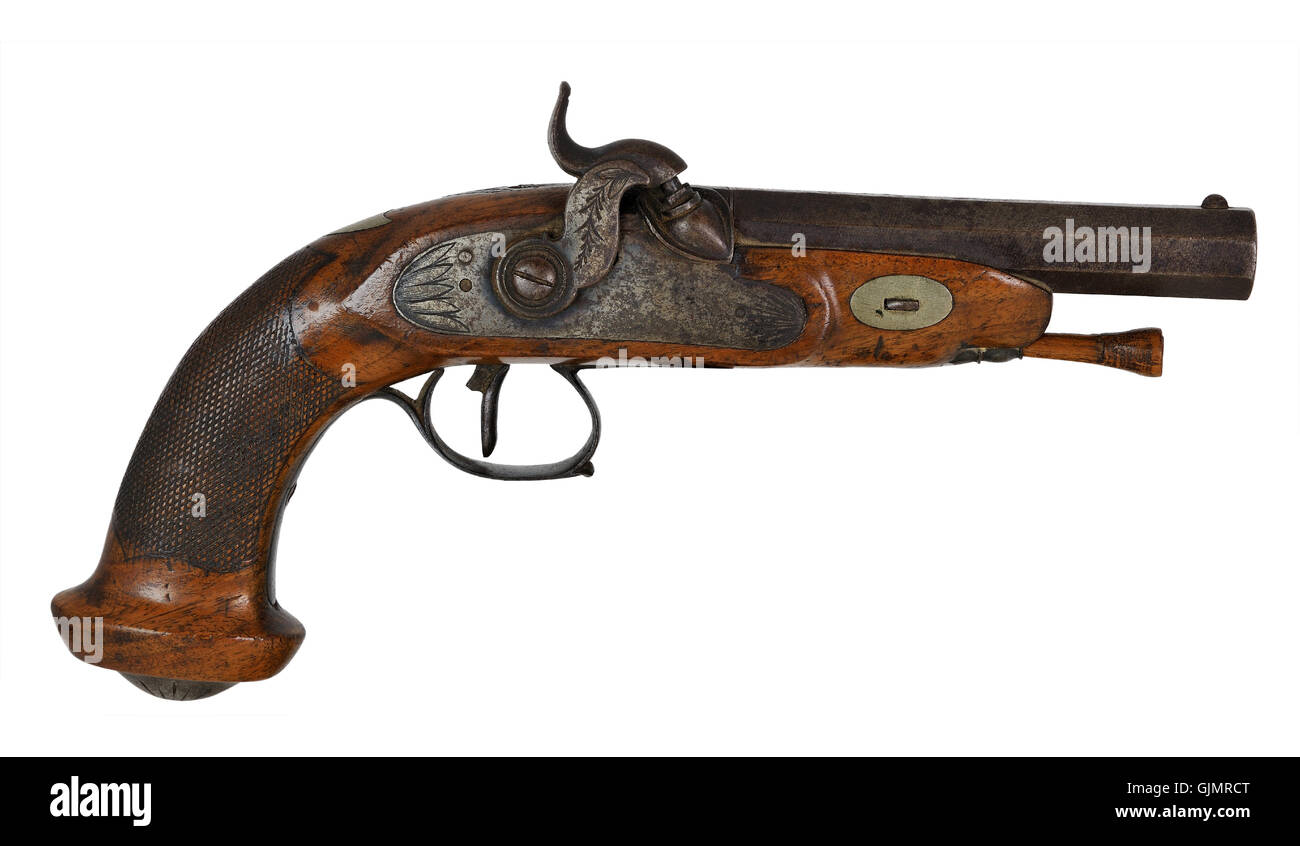 antique pistol arm Stock Photo - Alamy