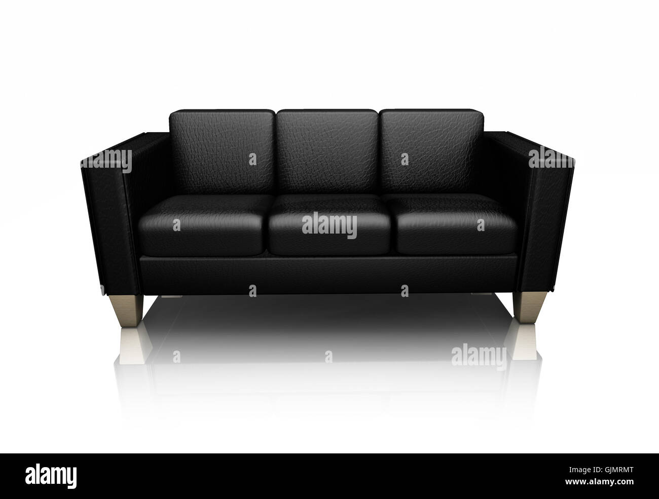 Sofa 3d render isolated Cut Out Stock Images & Pictures - Alamy