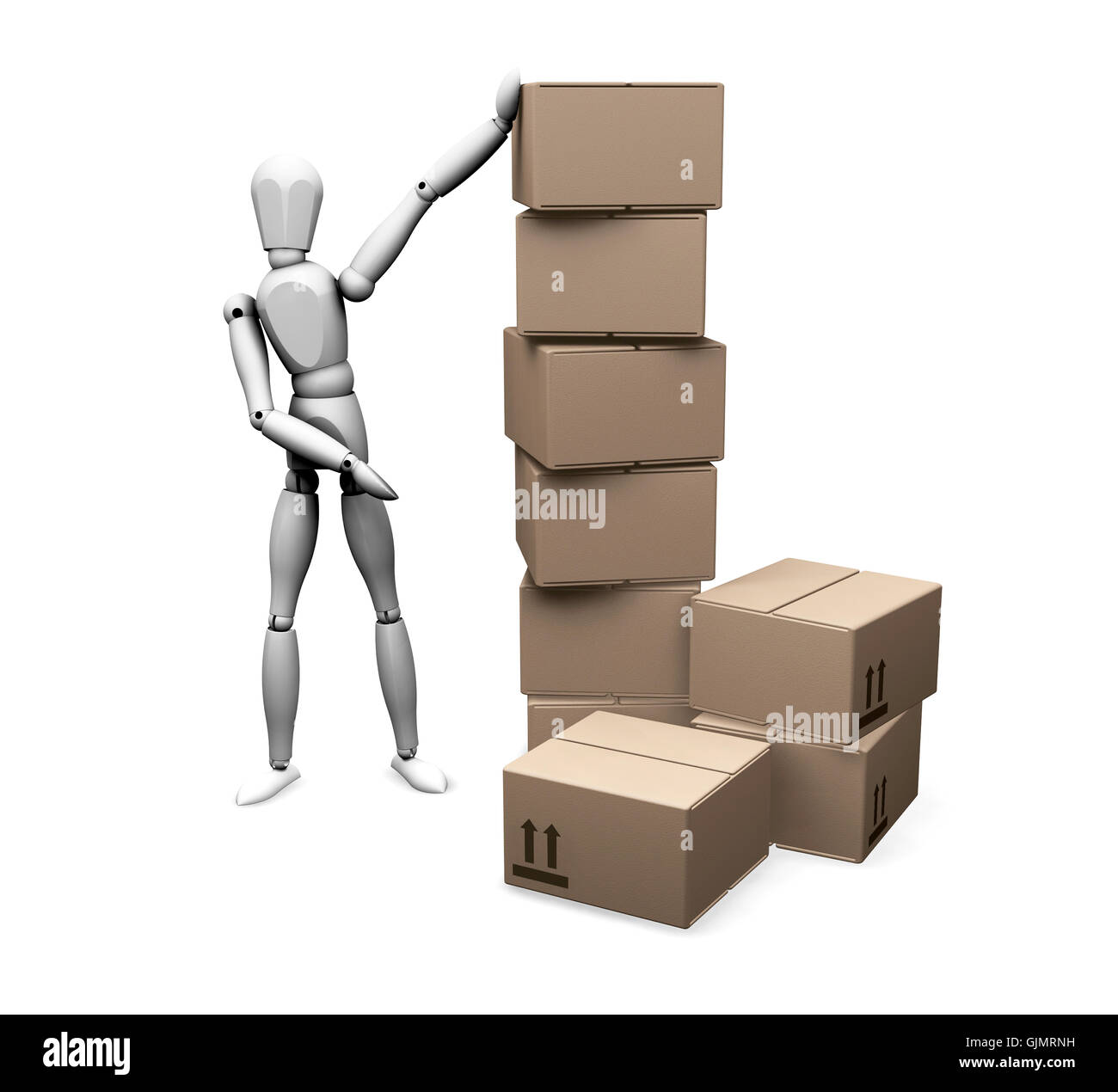 isolated model design Stock Photo - Alamy