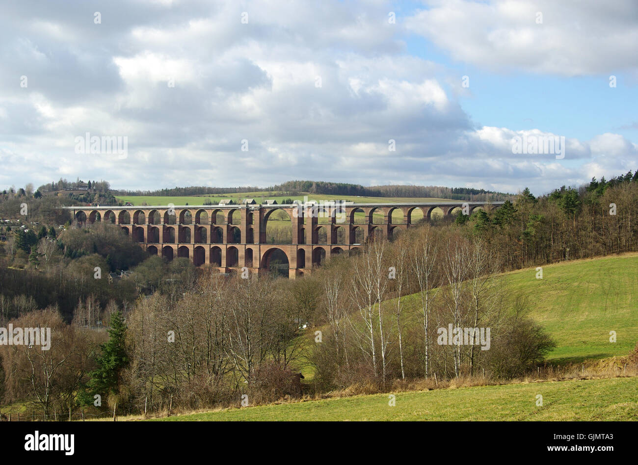 stone bridge saxony Stock Photo - Alamy