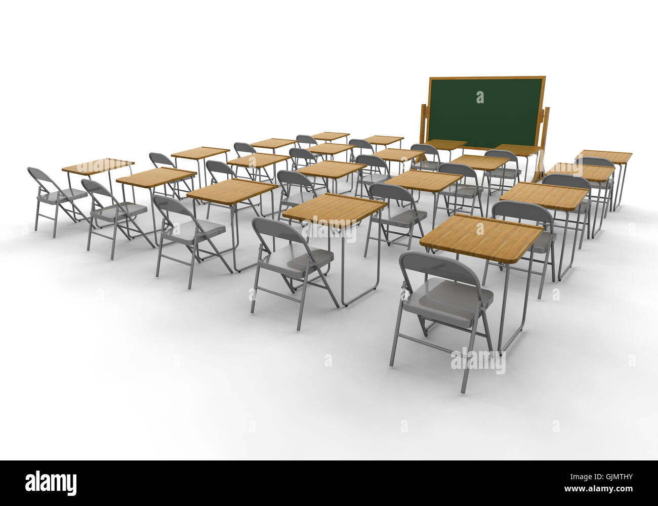teacher desk education Stock Photo - Alamy
