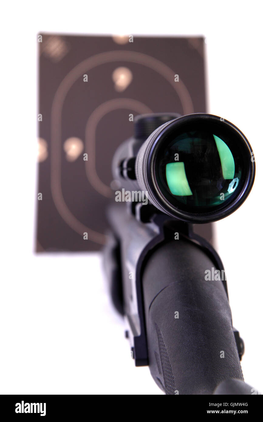 gun firearm target Stock Photo - Alamy