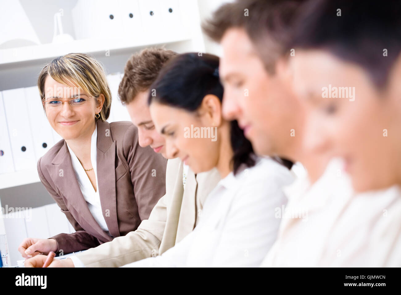 woman study humans Stock Photo - Alamy