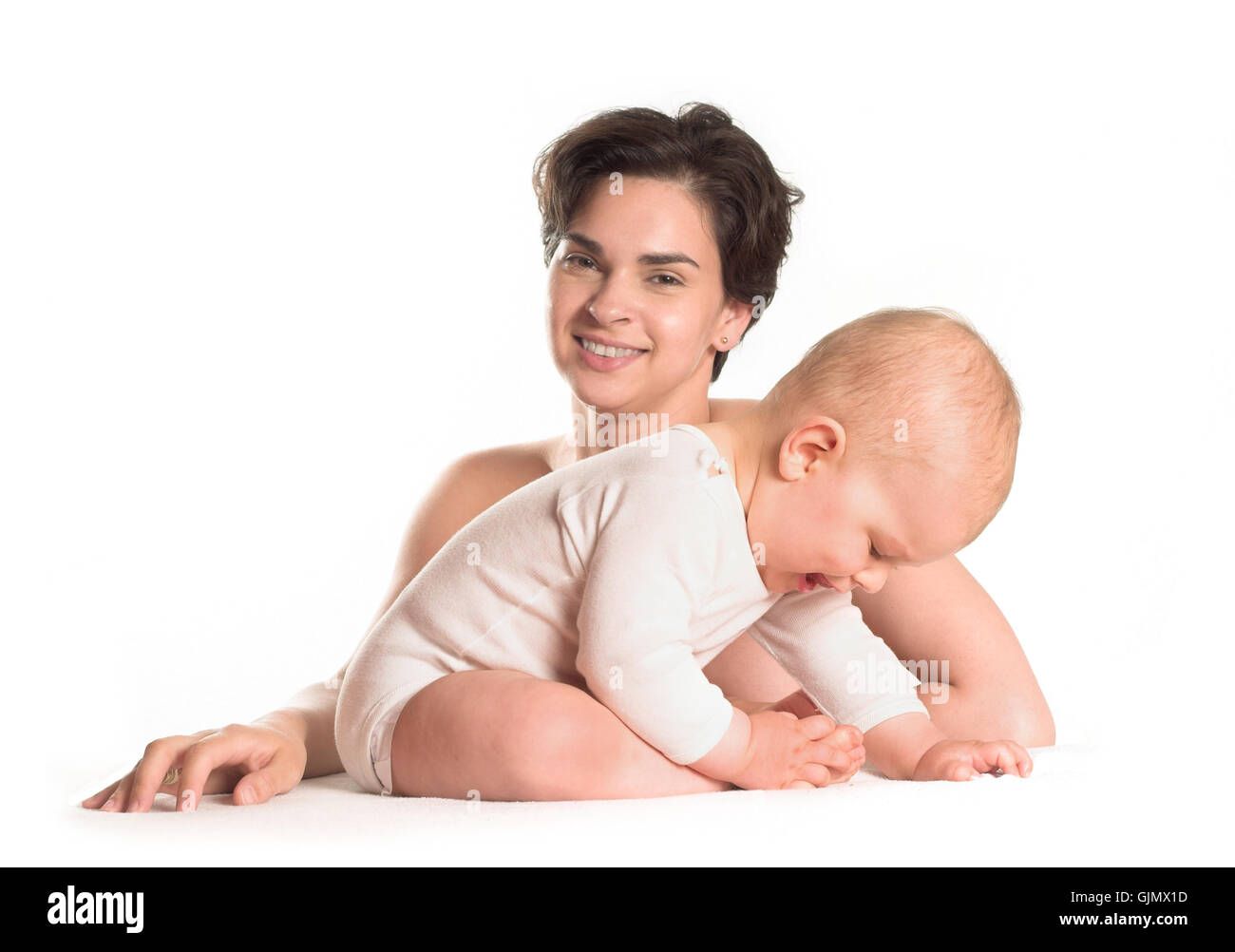 laugh laughs laughing Stock Photo - Alamy