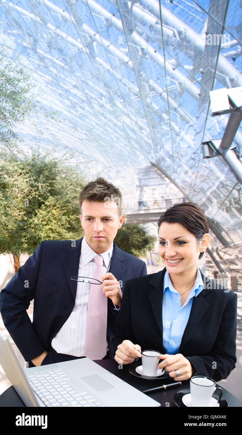escalator humans human beings Stock Photo - Alamy