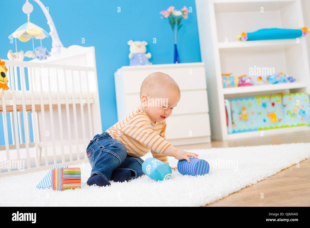 blue humans human beings Stock Photo - Alamy