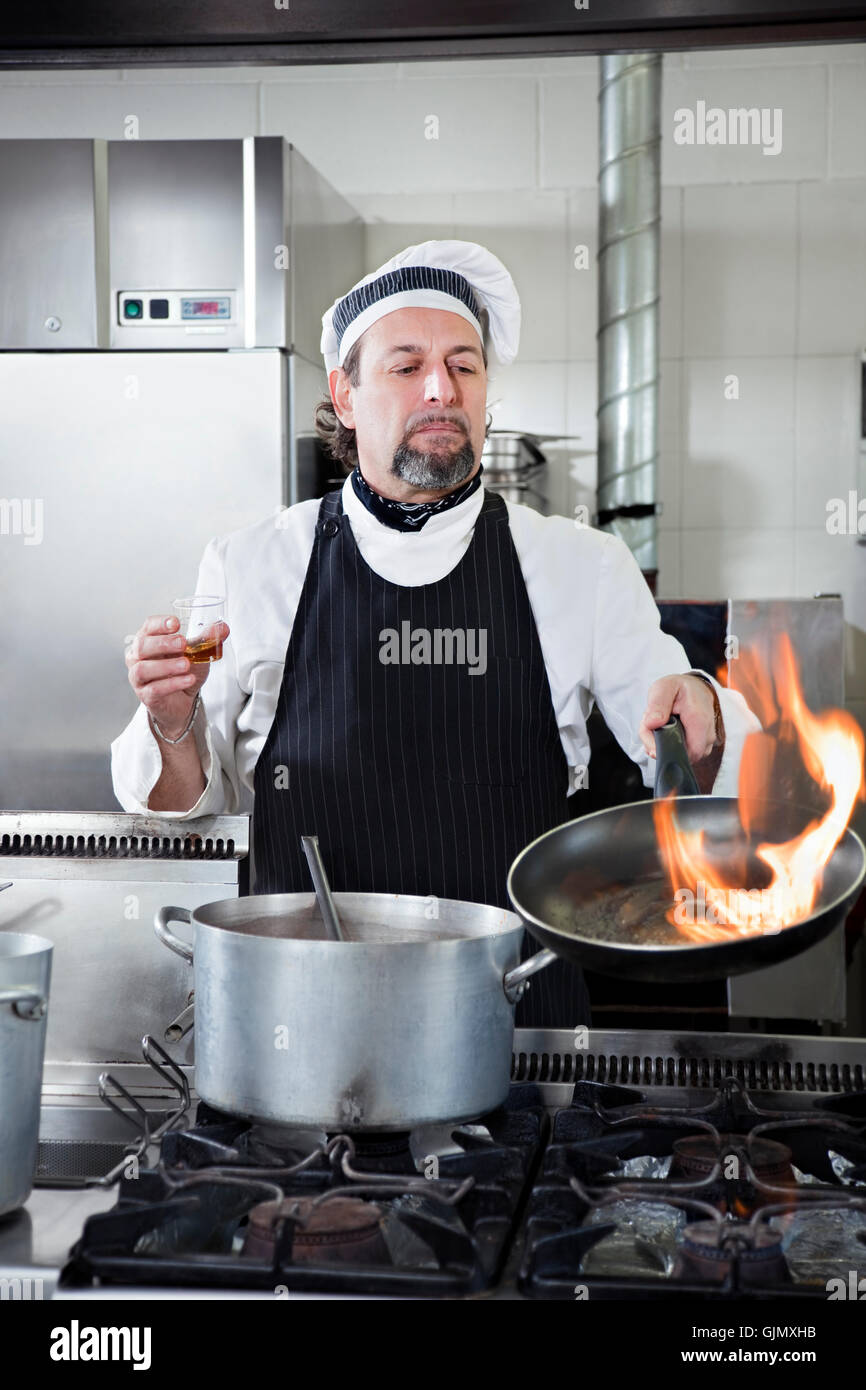 kitchen cuisine boil Stock Photo - Alamy