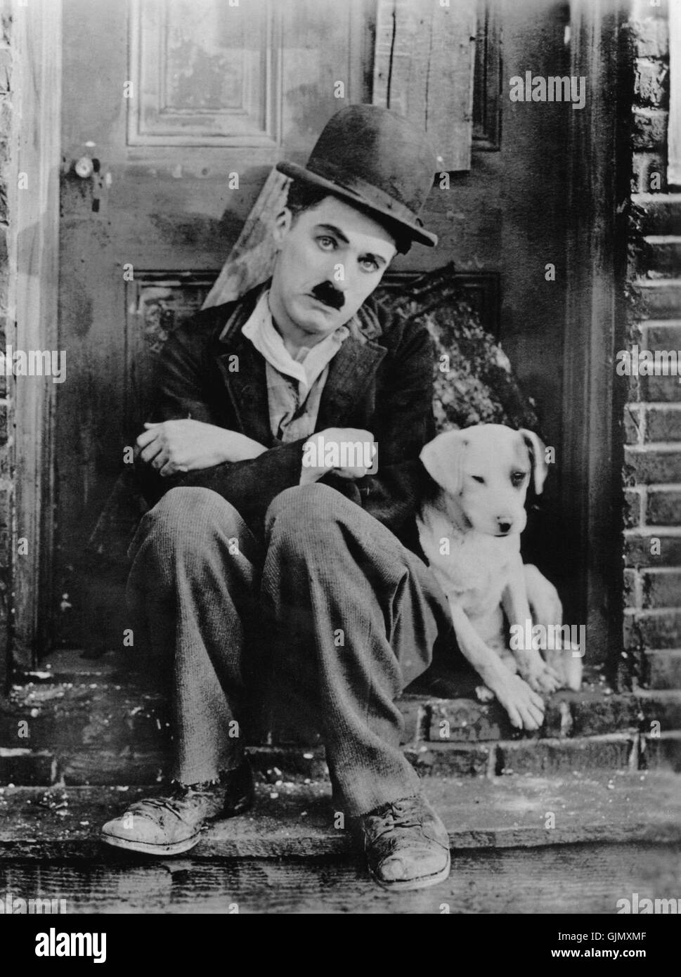 'A Dog's Life' (1918), directed by Charlie Chaplin, is a silent film ...