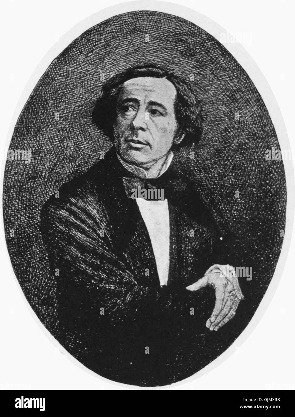 This mid-19th-century portrait of Charles Dickens captures the famed ...