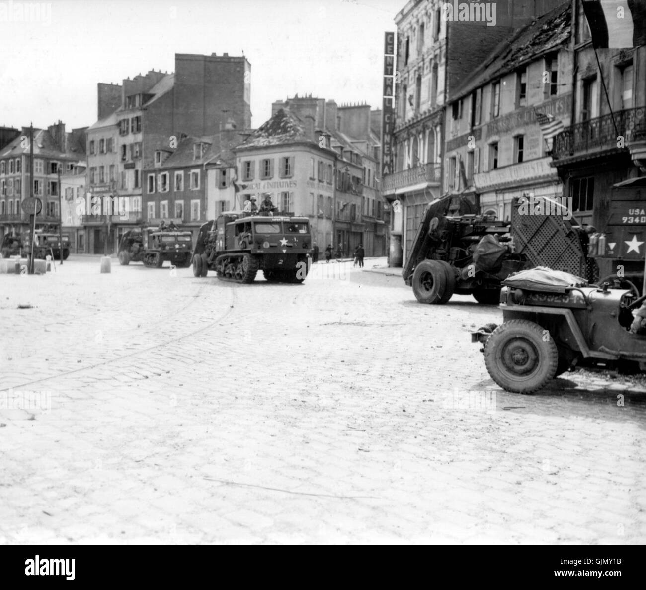 In June 1944, during World War II, Allied forces captured Cherbourg ...