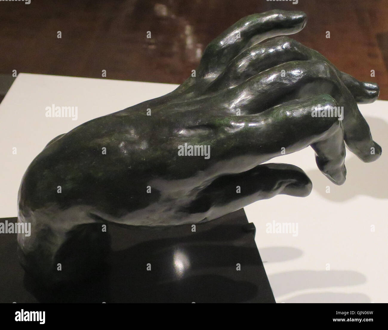 'Large Hand of a Pianist' is a bronze sculpture by Auguste Rodin, cast ...