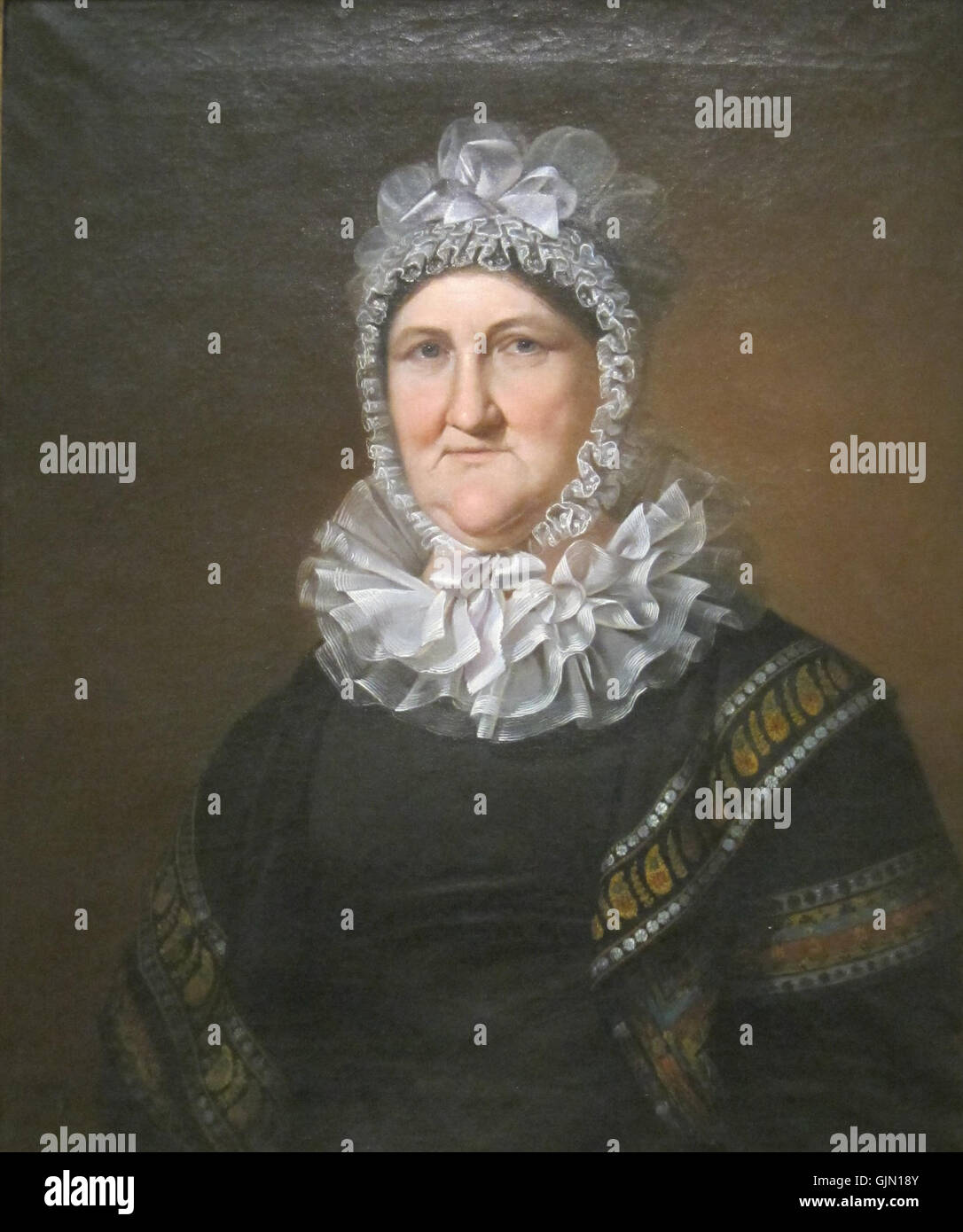 This portrait of Mary Hall (Mrs. James Patriot Wilson, Sr.), painted by ...