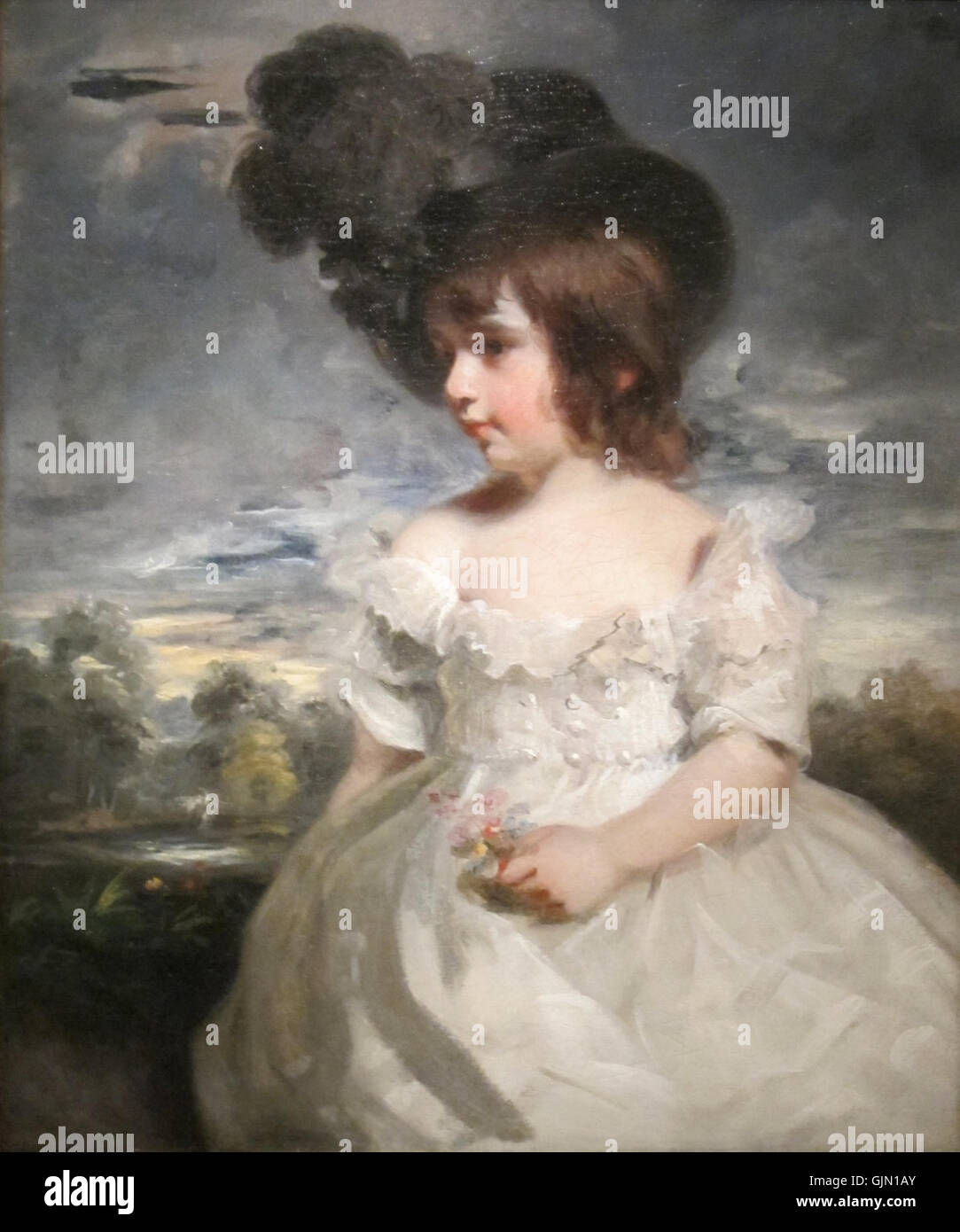 This portrait painting, 'Master Meyrick' by John Hoppner, is housed in ...