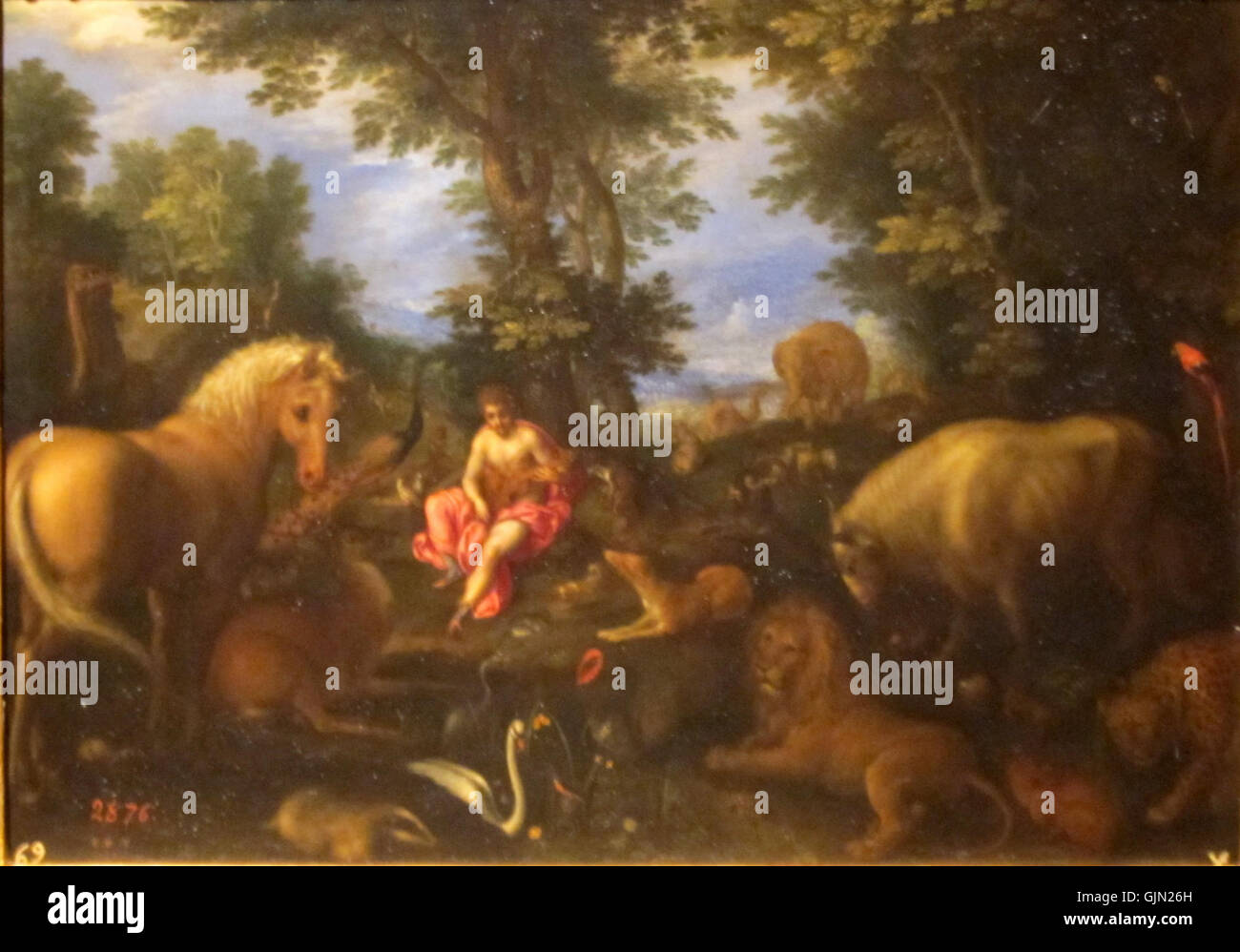 'Orpheus' is a painting by Jan Brueghel the Elder, depicting the ...