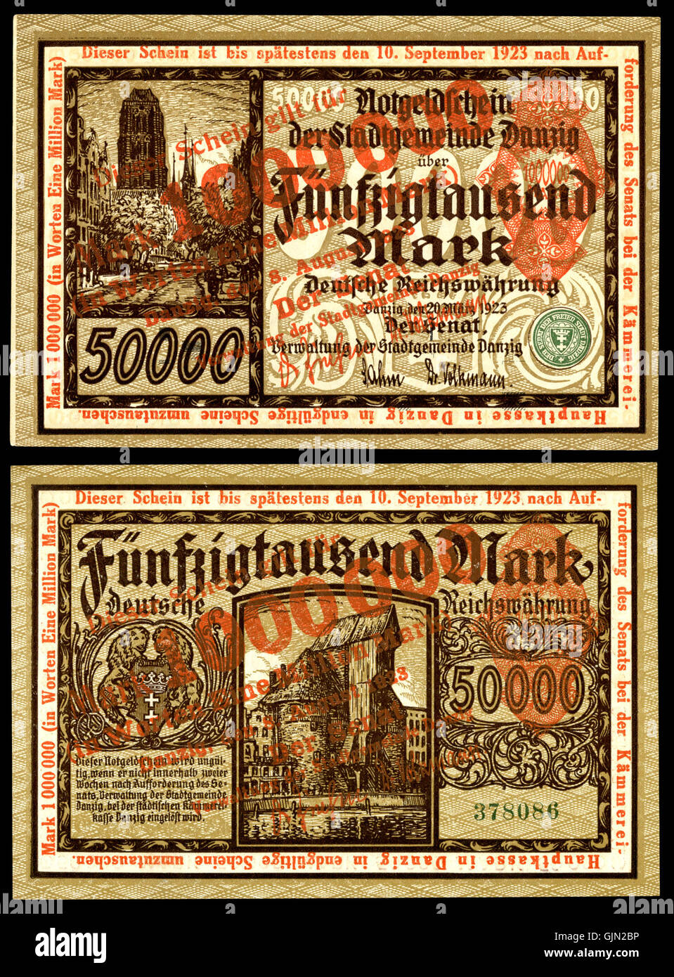 Danzig 1923 hi-res stock photography and images - Alamy