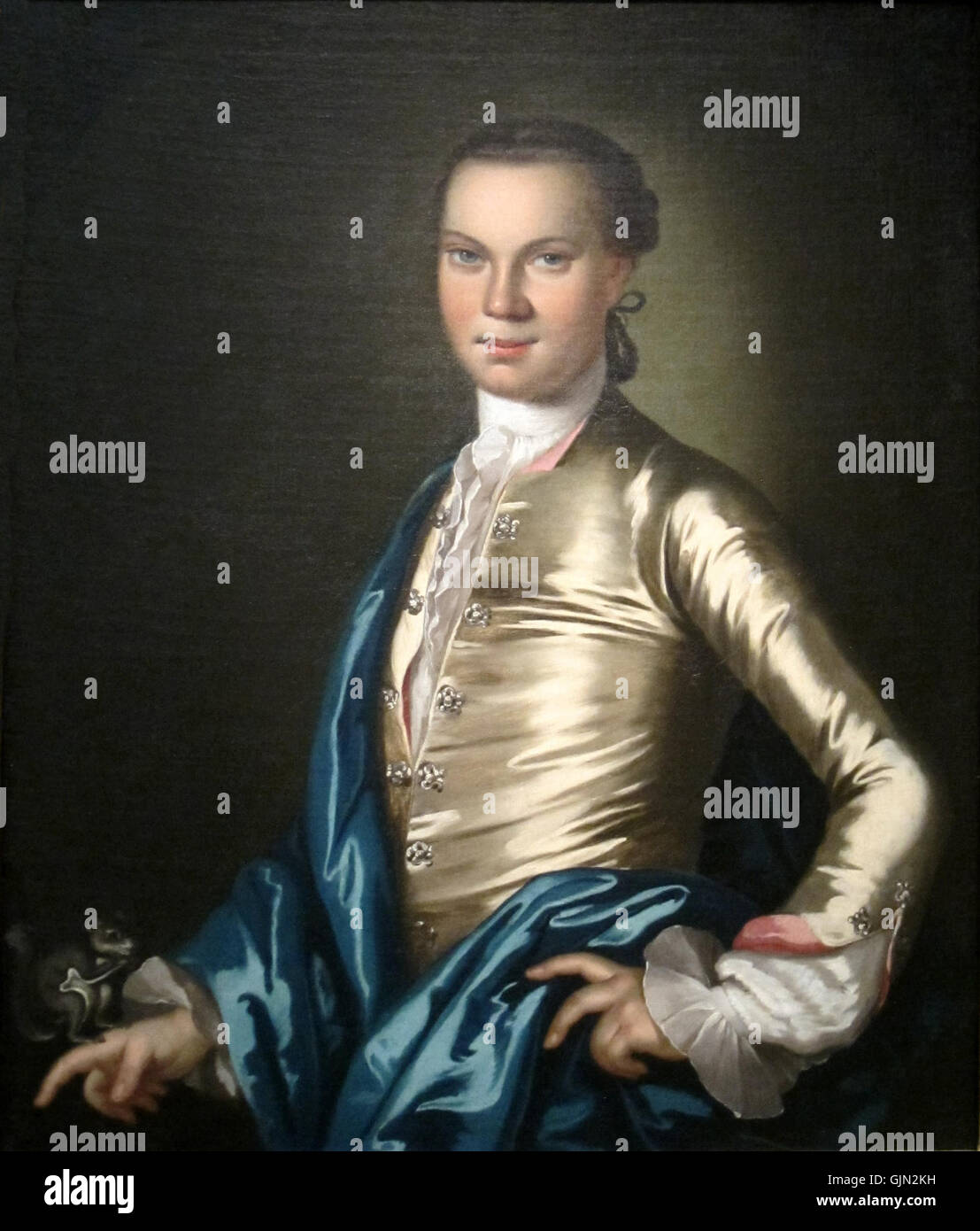 'Philip Francis' is a portrait painted by John Hesselius, housed in the ...