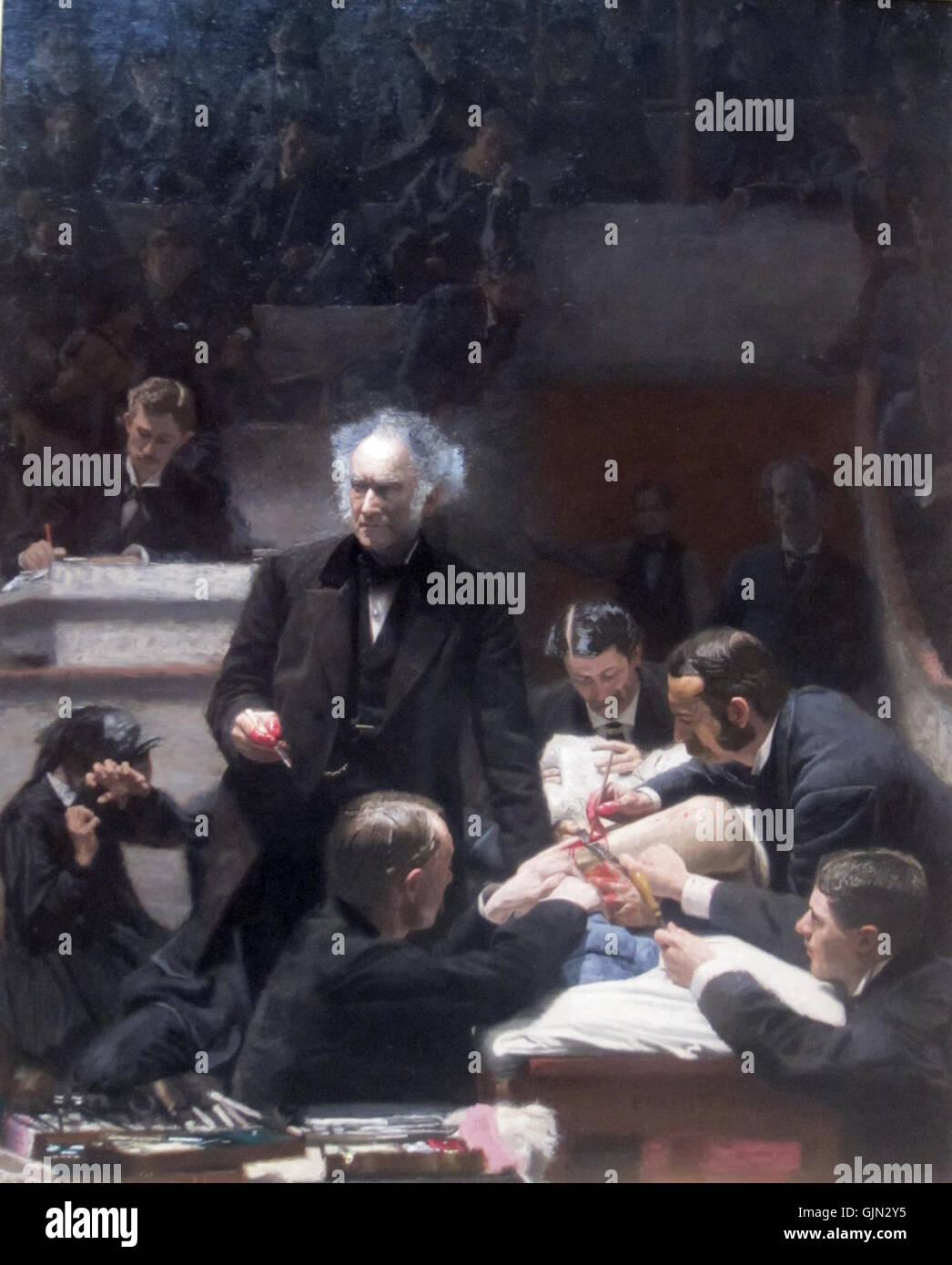 'The Gross Clinic' is a famous 1875 painting by Thomas Eakins ...