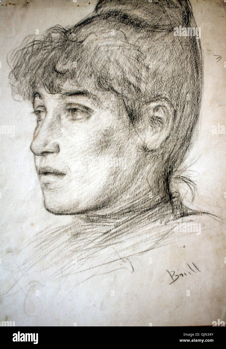 Dona Joan Brull i Vinyoles (1863-1912), a Spanish artist known for her ...