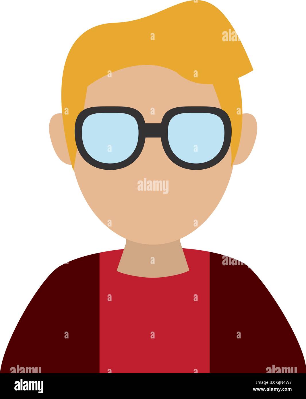 faceless man portrait icon Stock Vector Image & Art - Alamy