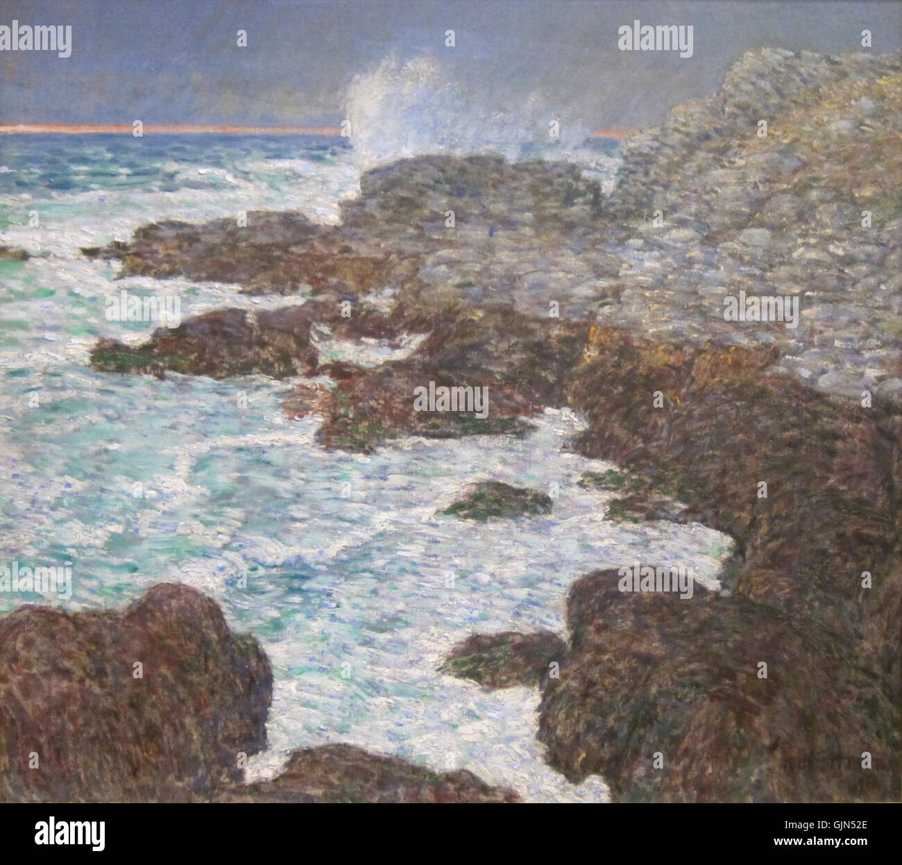 'Seaweed and Surf, Appledore, at Sunset' is a painting by American ...