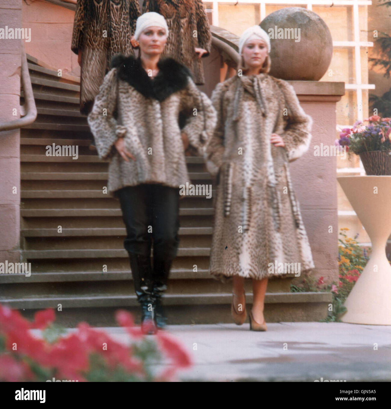 The 1981 fashion show, 'Modenschau im Schlosspark Rust,' in Emmendingen ...