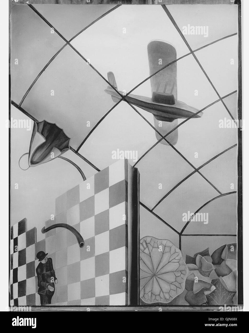 Detail roof structure in Black and White Stock Photos & Images - Alamy