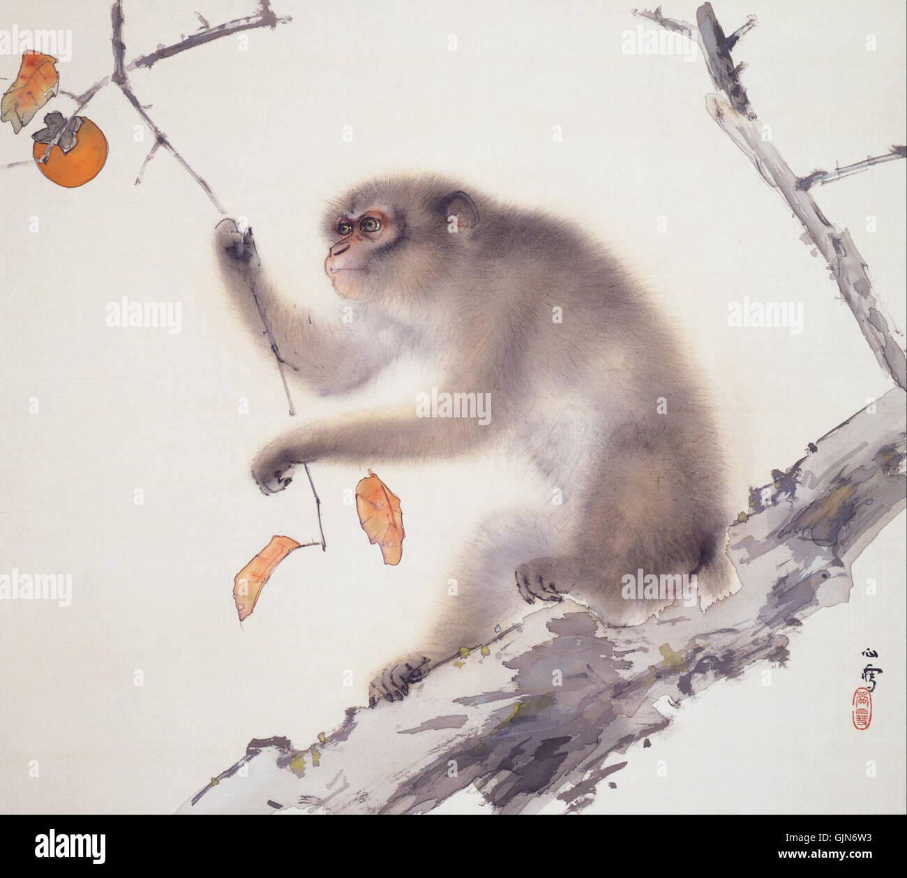 Japanese Baboon Tattoos