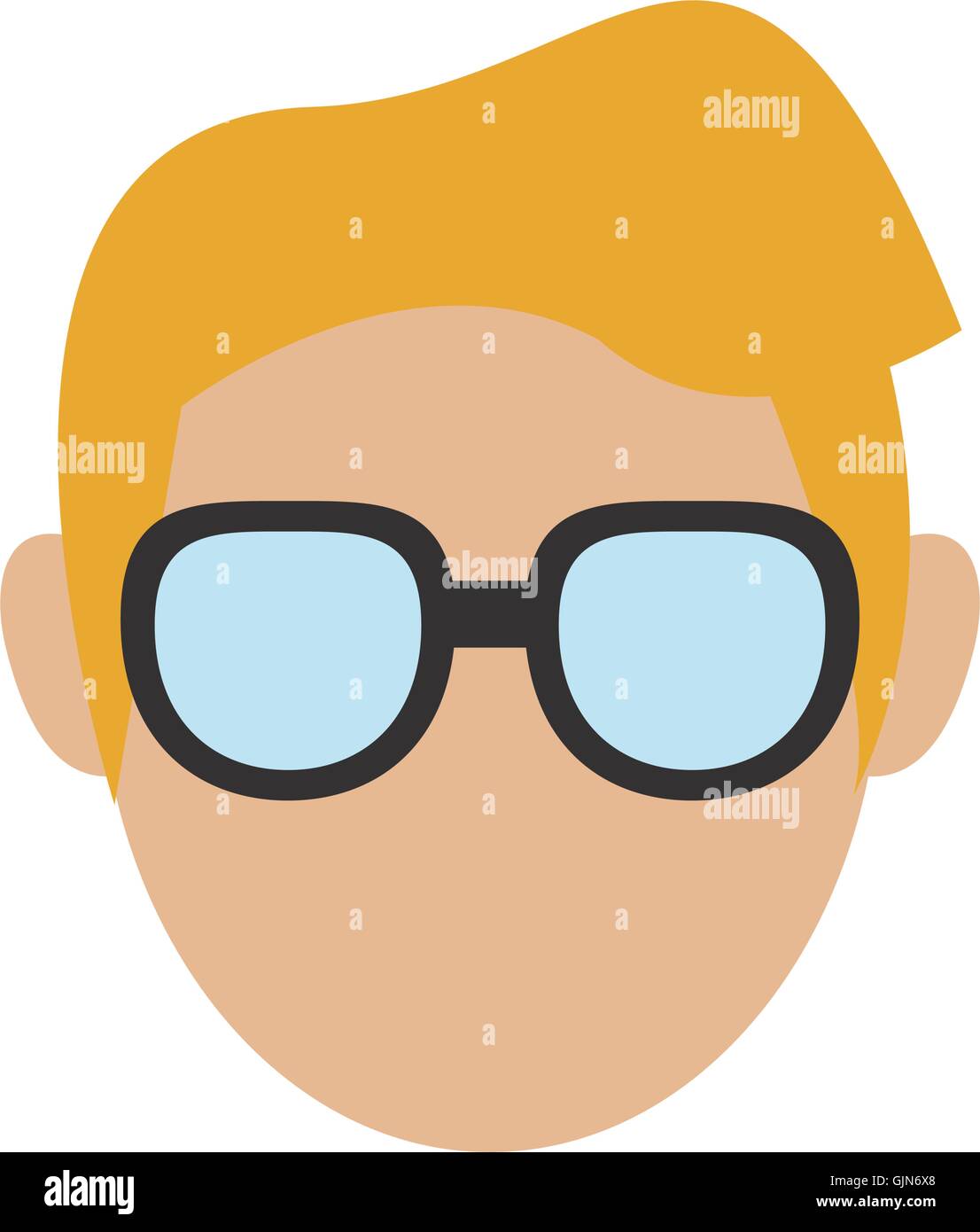 faceless man portrait icon Stock Vector Image & Art - Alamy