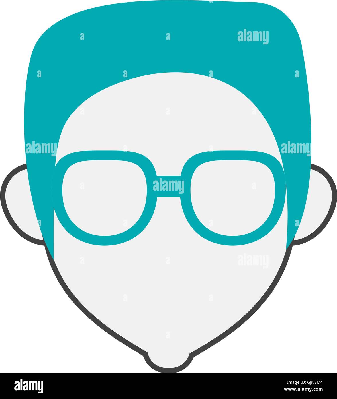 faceless man portrait icon Stock Vector Image & Art - Alamy