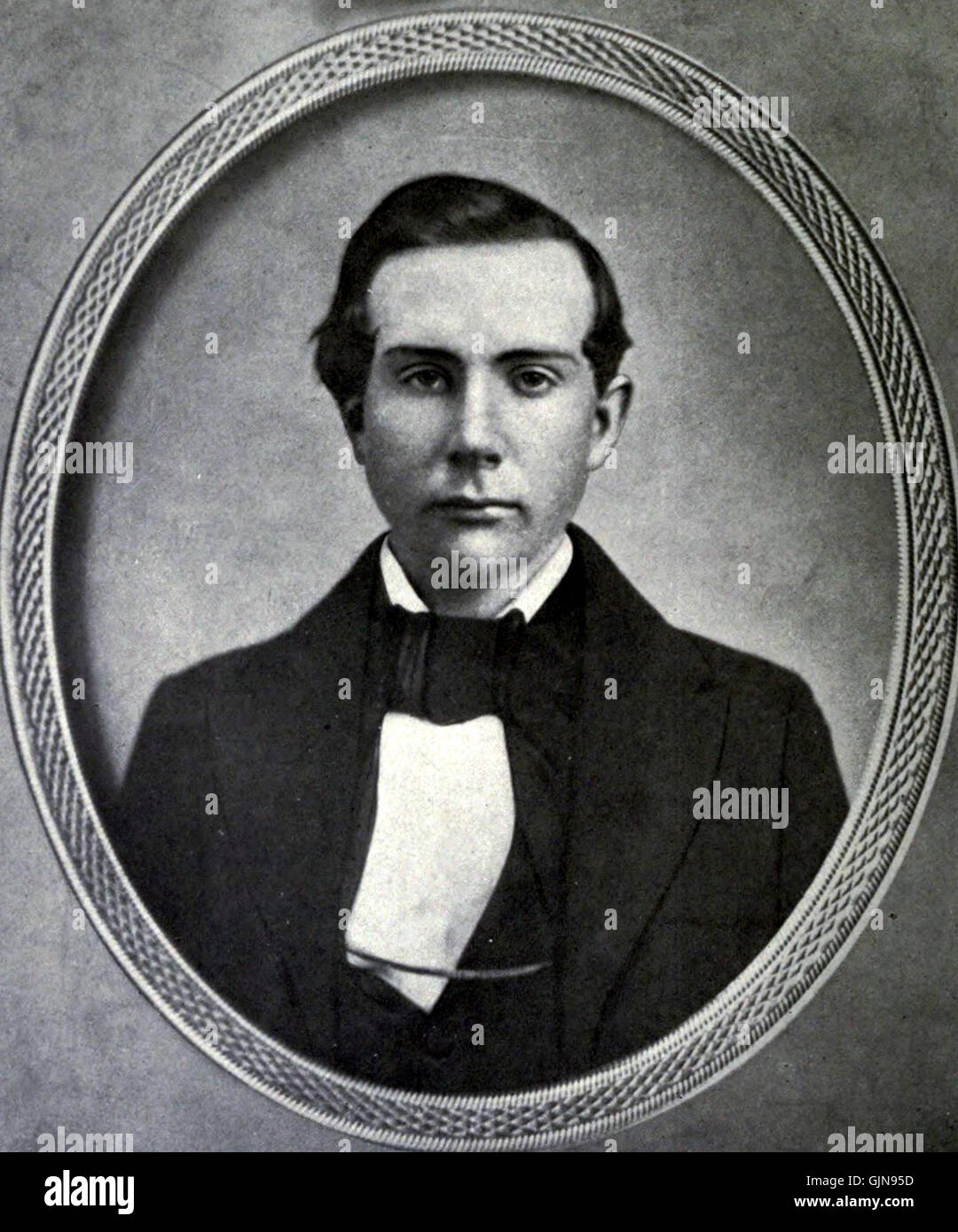 This image of John D. Rockefeller, taken at age 18, captures the young ...