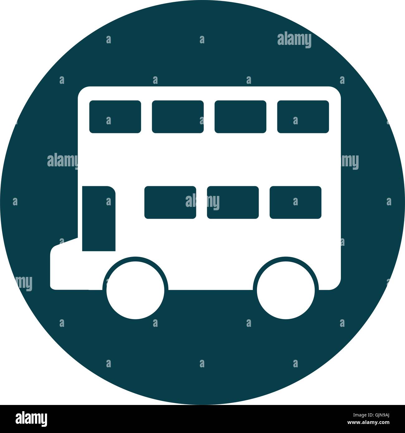 bus london isolated icon Stock Vector Image & Art - Alamy