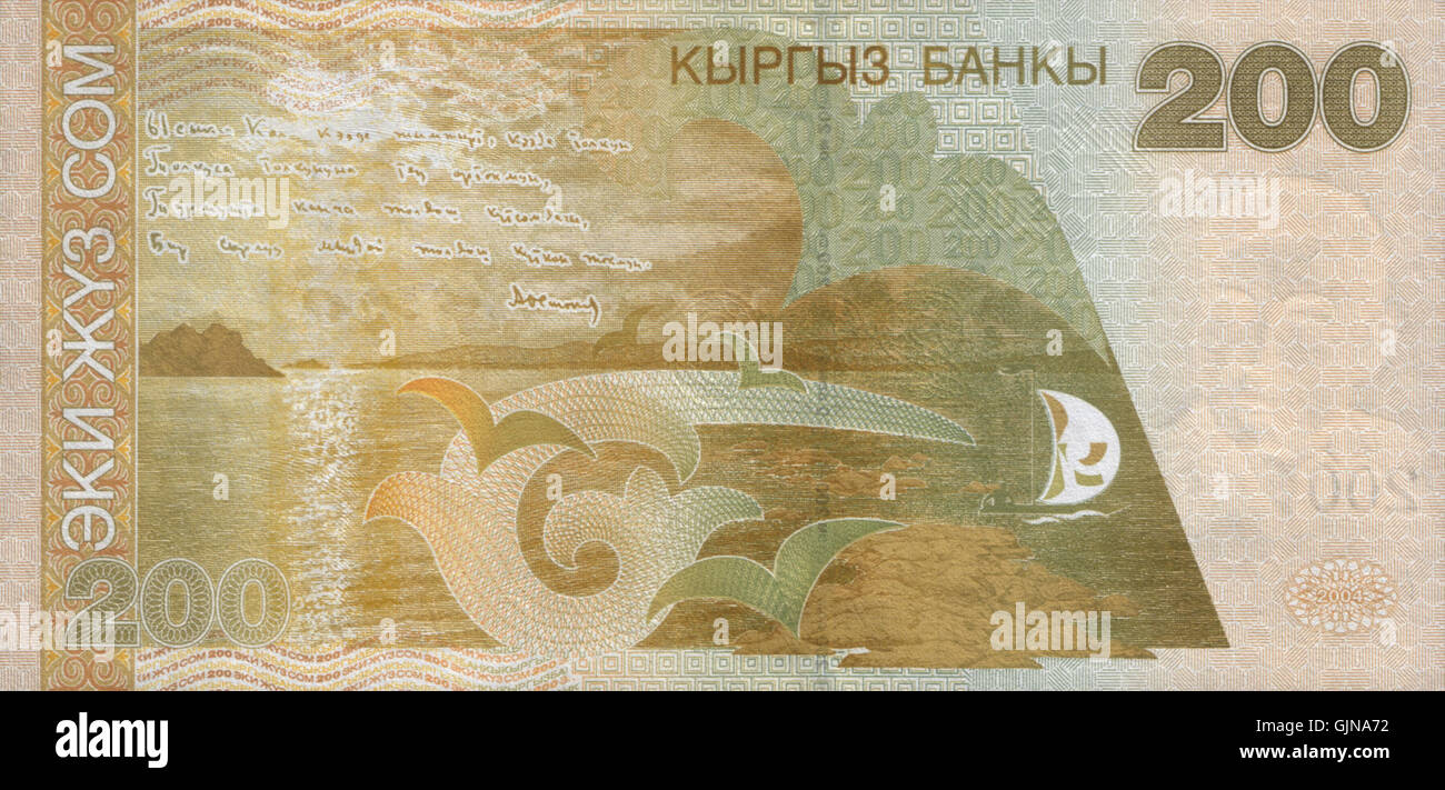 Kyrgyzstan som banknote hi-res stock photography and images - Alamy