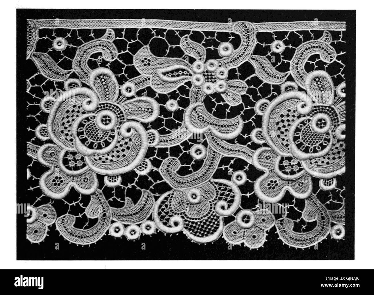 This piece explores the origin and history of lace, focusing on the ...