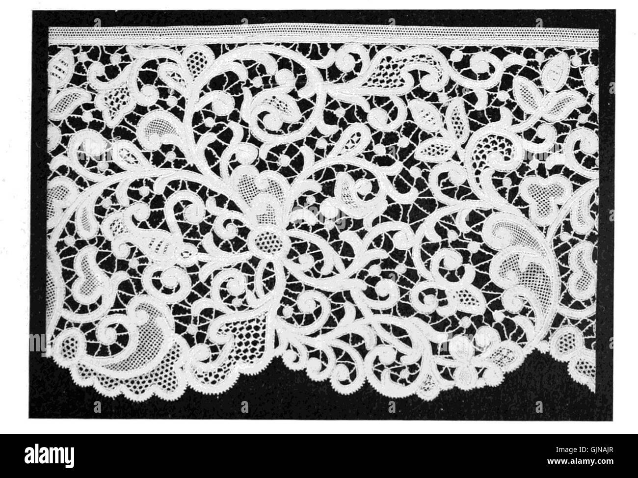 Lace Its Origin and History Real Bruges Stock Photo - Alamy