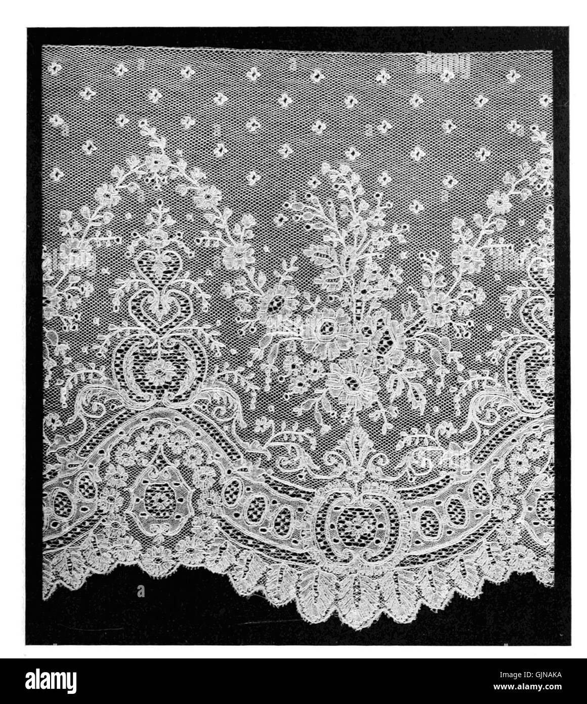Lace Its Origin and History Real Mechlin Stock Photo - Alamy