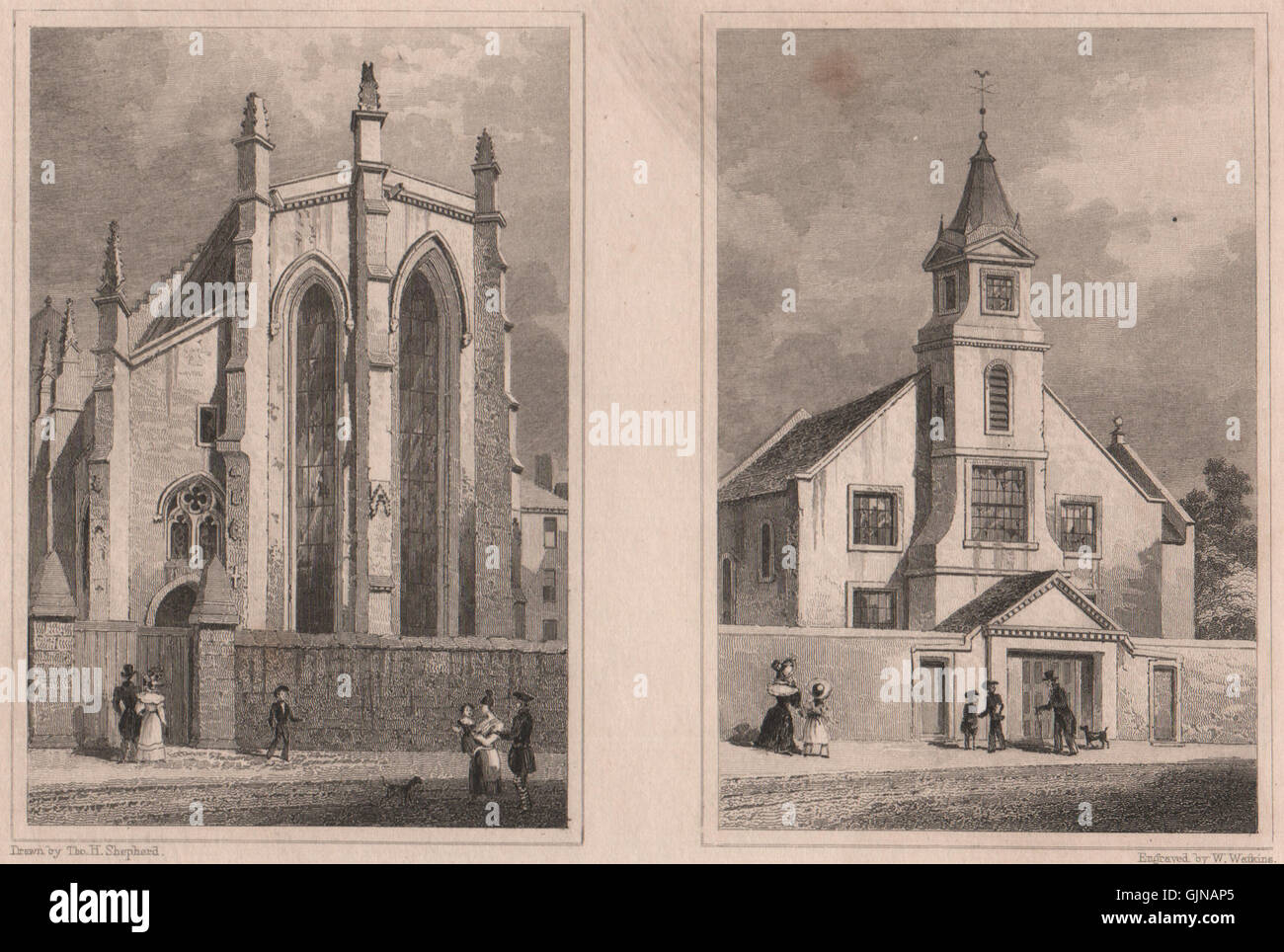 EDINBURGH. Trinity College Church; Buccleuch Parish Church. SHEPHERD ...