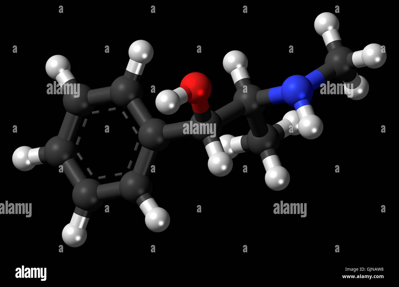 Pseudoephedrine Molecule