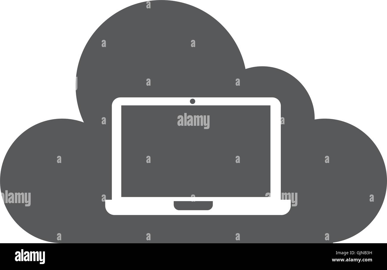 laptop computer portable icon Stock Vector Image & Art - Alamy