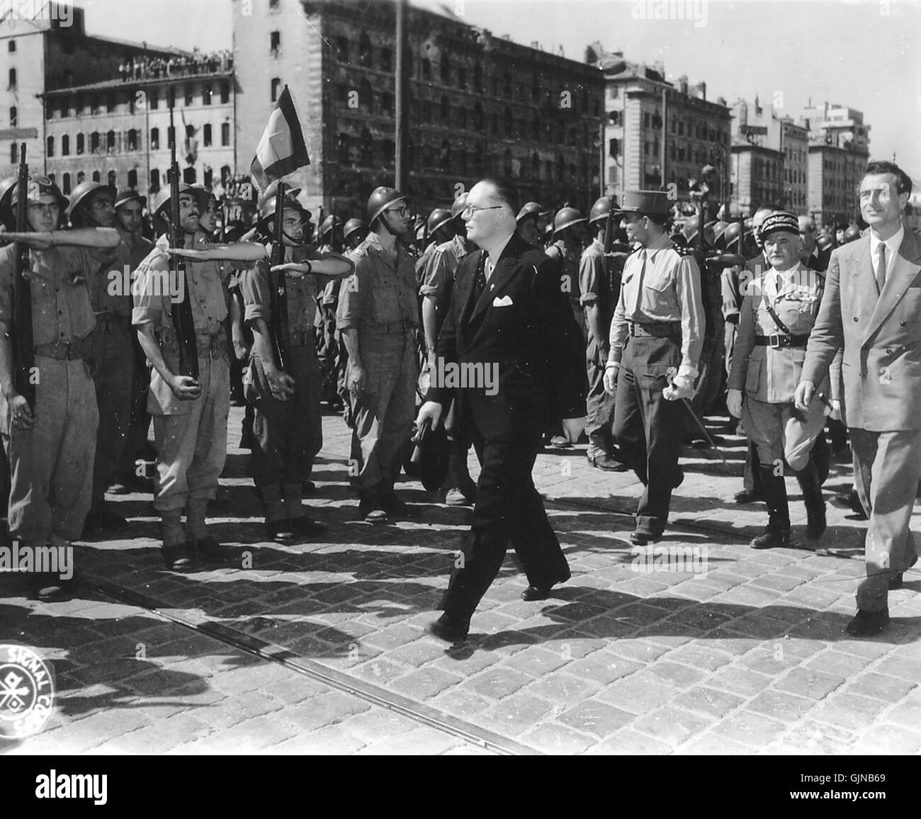 During allied liberation europe Black and White Stock Photos & Images ...