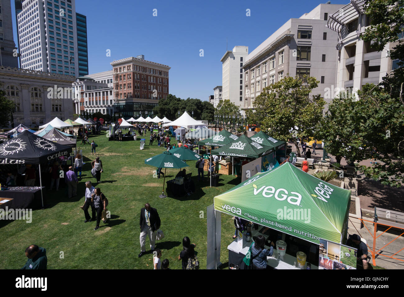 Downtown Oakland California Stock Photo - Alamy