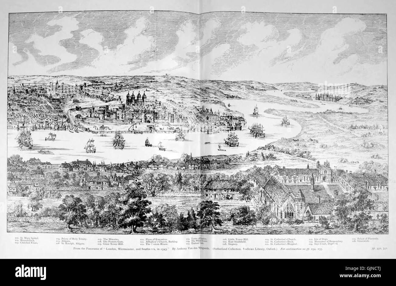 1500s map of london hi-res stock photography and images - Alamy