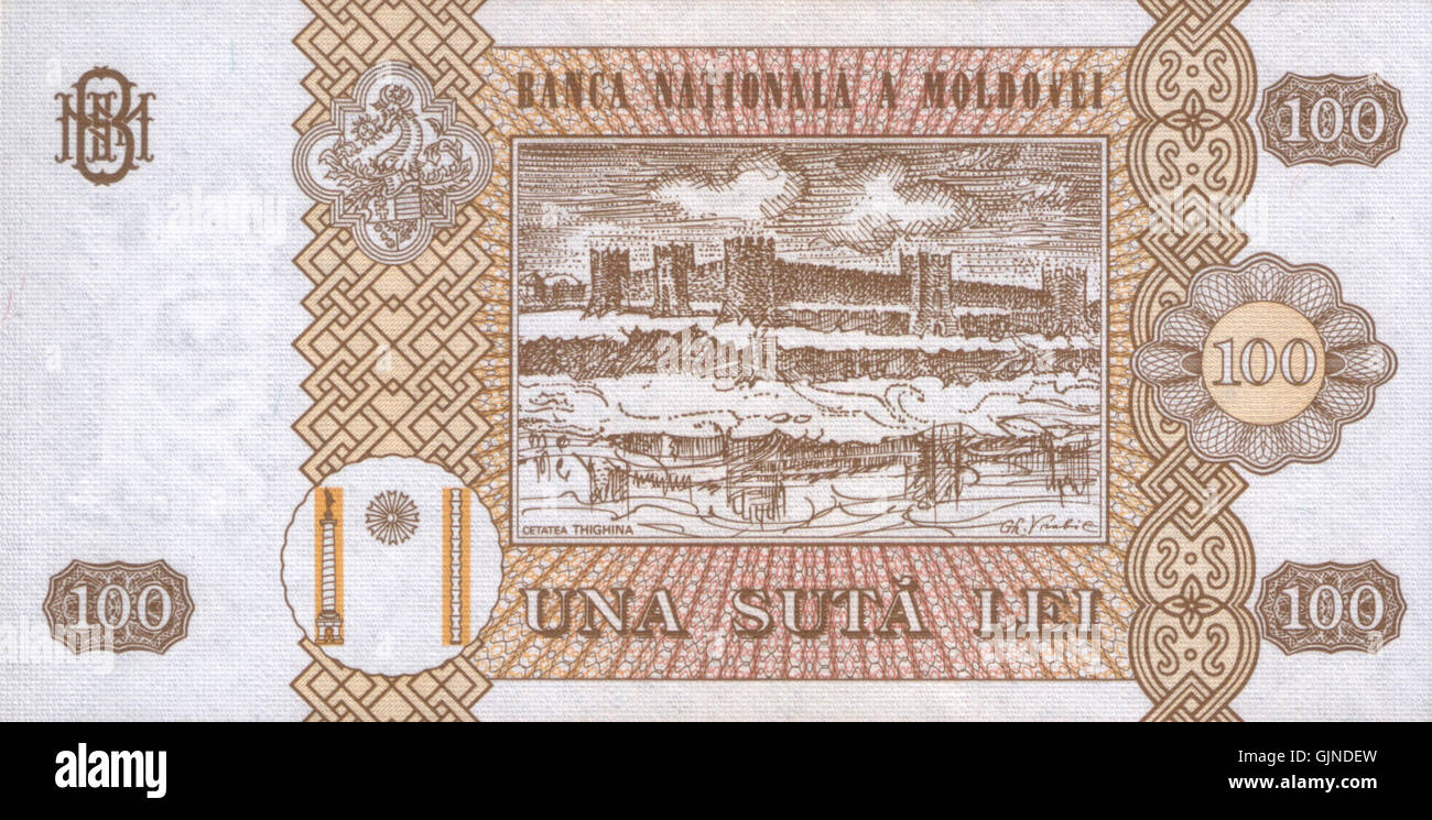 100 lei banknotes romania hi-res stock photography and images - Alamy