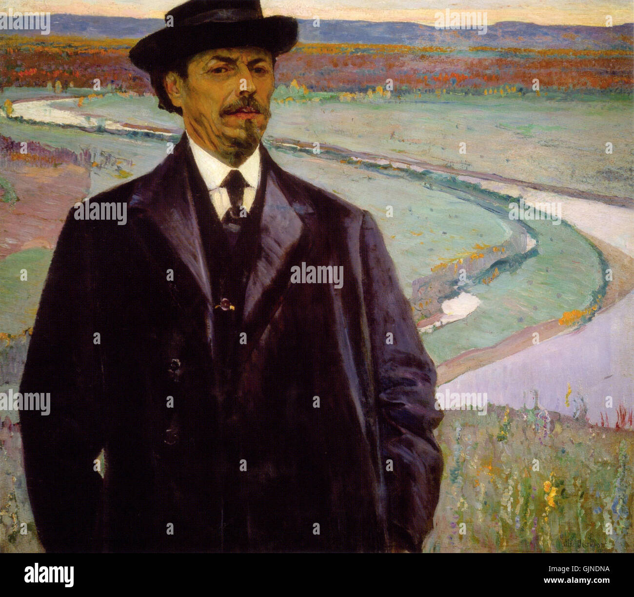 Mikhail Nesterov's self-portrait reflects his mastery in capturing the ...