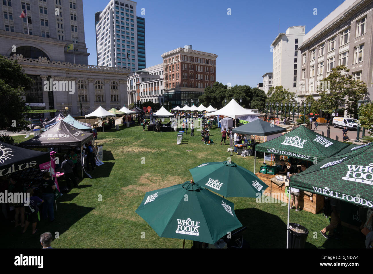 Downtown Oakland California Stock Photo - Alamy