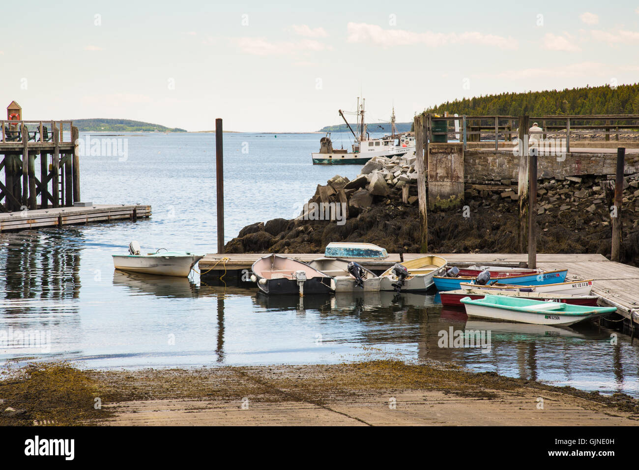 Port clyde village hi-res stock photography and images - Alamy